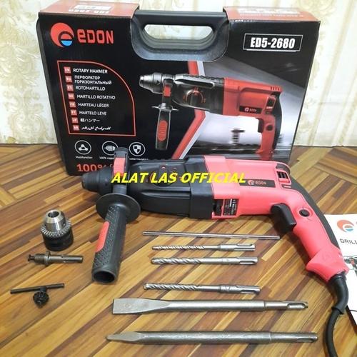Jual Mesin Bobok Tembok Beton EDON ED5-2680 Mesin Bor Hammer Rotary ...