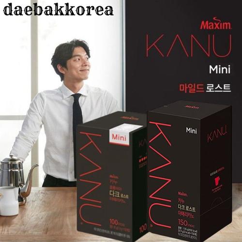 Jual Maxim Kanu Mini Americano Medium 1box Korea Instant Coffee ...