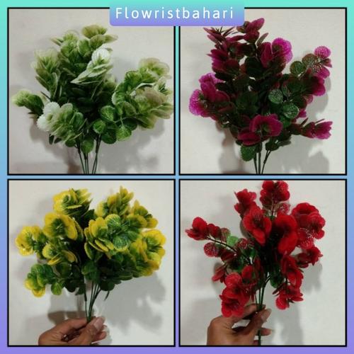 Jual rumput hias artificial bunga dekorasi plastik - Merah - Jakarta ...