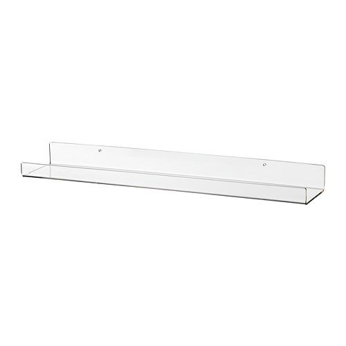 Jual Rak Ambalan Dinding Akrilik Tranparan Minimalis Ukuran 60cm ...