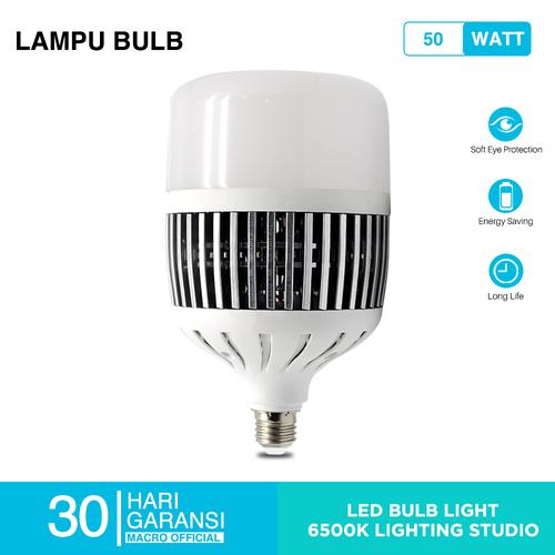 Promo Lampu LED Bulb Light 50W - 6500K Lighting Studio - Jakarta Utara ...