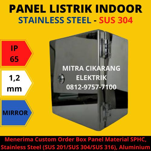 Jual Box Panel Stainless Indoor 60x40x20cm/60x40x25cm SUS304 1.2mm ...