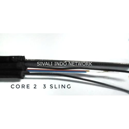 Jual KABEL DROPCORE 2, 4 CORE KABEL FO FIBER OPTIK 3 SLING 1 roll ...