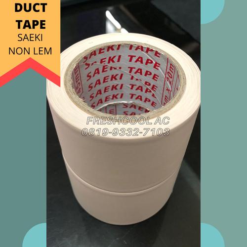 Jual DUCT TAPE SAEKI TAPE TIDAK LENGKET / NON LEM ISOLASI PIPA NON LEM ...