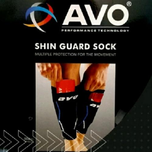 Jual Sarung Deker AVO Original Shin Guard Sock Sepak Bola Pelindung ...