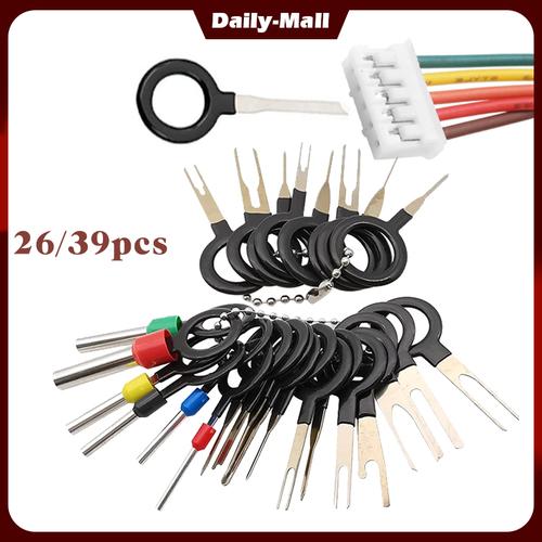 Jual 26Pcs/39 Pcs Pin Extractor Kit Terminal removal tool pin extractor ...