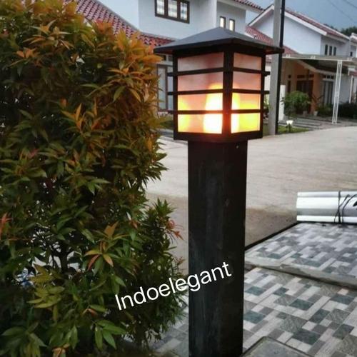 Jual lampu taman, lampu tiang taman minimalis, lampu hias taman elegant ...