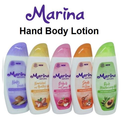 Jual Marina Hand Body Lotion Natural Aneka Varian Botol Kecil 95 ml ...