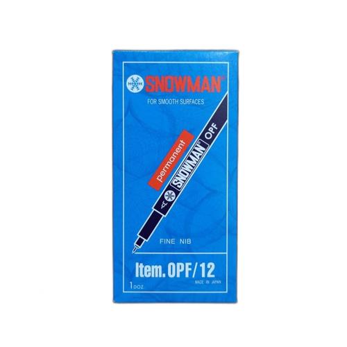 Jual Snowman OPF Permanent Fine Spidol Hitam / Pcs - Jakarta Barat ...