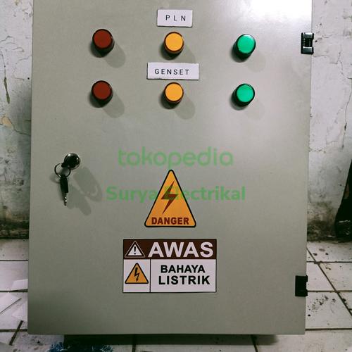 Jual COS Panel PLN GENSET Manual 4p 100a panel socomec 100a 4p ...