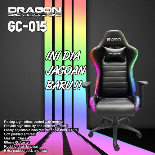 Jual Kursi Dragon War GC 015 - RGB Gaming Chair Dragon War GC015 ...
