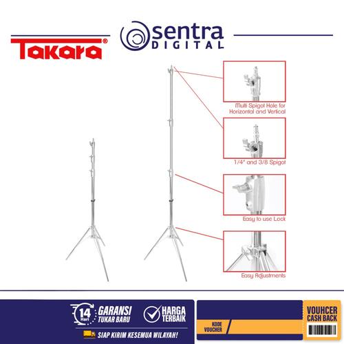 Jual Takara Light Stand Spirit 3 ss with Spring Cushion - Kota Surabaya ...