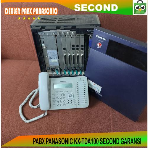 Jual PABX PANASONIC KX_TDA100D SECOND GARANSI - 8 Line 24 Ext - Kota ...