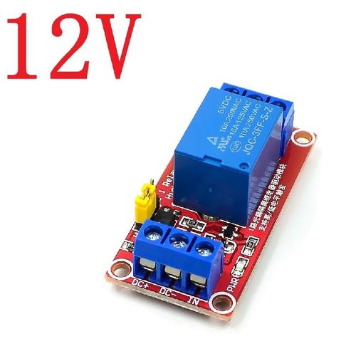 Jual Relay Module with Optocoupler Isolation 1 Channel 5V / 12V - 12V ...