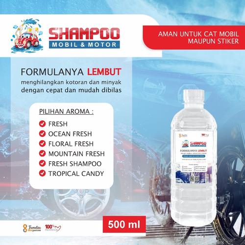 Jual Shampoo Sabun Cuci Mobil 500ml Botol PET - Aneka Aroma Segar ...