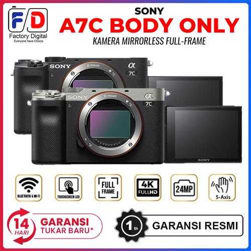 Jual Sony Alpha A7C Body Only / Sony A7C BO / Kamera Mirrorless Sony ...