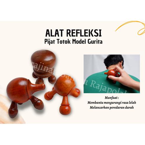 Jual Alat Pijat Kayu Tradisional Model Gurita/Alat Refleksi untuk ...