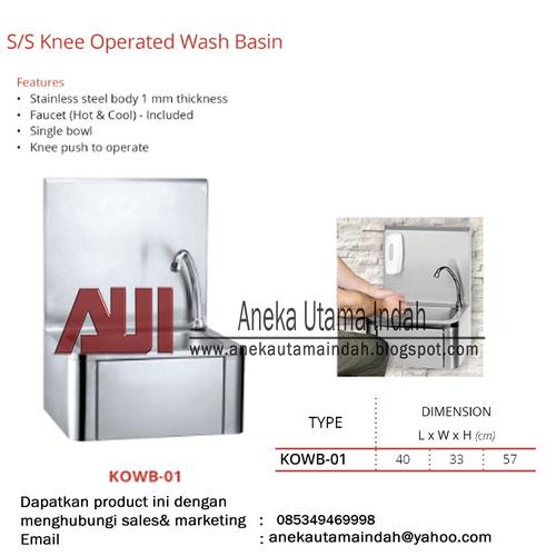 Jual GETRA SS Knee Operated Wash Basin KOWB-01 Wastafel Cuci Tangan ...