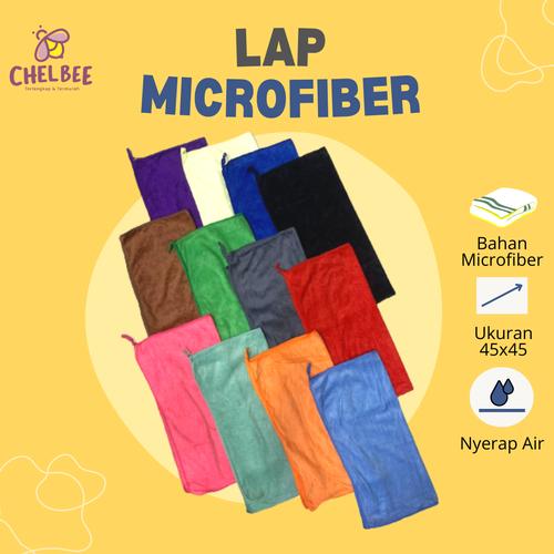 Jual Kain Lap Microfiber 40x40 cm / Lap Piring / Lap Kaca / Lap Dapur ...