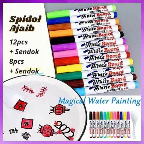 Jual 【TT】 Spidol Apung/Spidol Ajaib Spidol Whiteboard Floating Marker ...