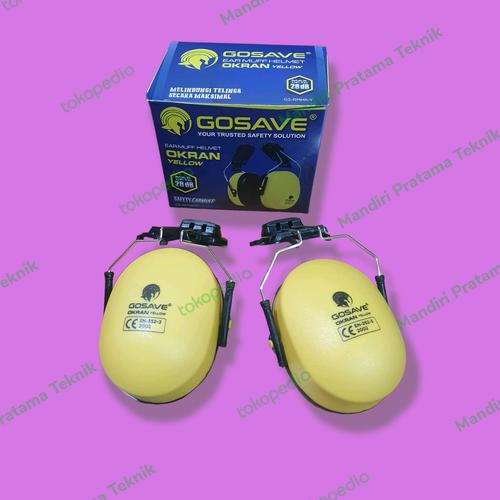 Jual Earmuff Helm Safety 28db GOSAVE/earmuff pasang di helm proyek ...