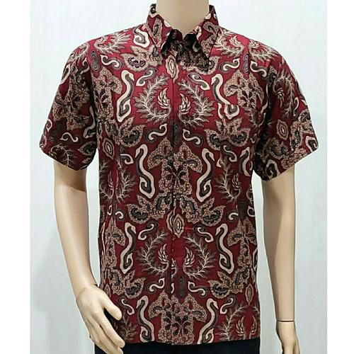 Jual Kemeja Jumbo Pria 4L-5L Hem Batik Big Size XXXL Lengan Pendek DVN ...