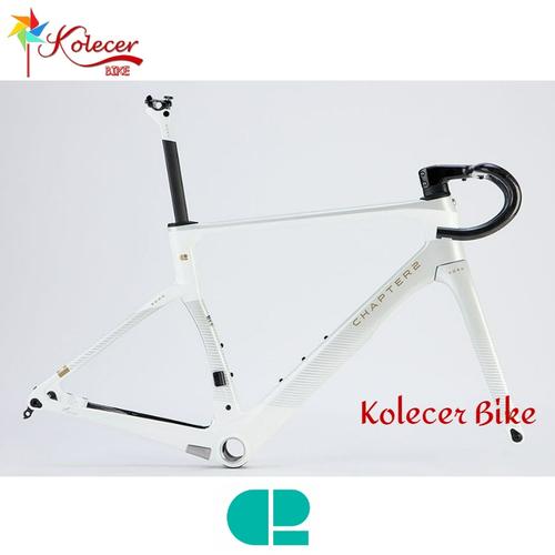 Jual Chapter2 Koko Disc Frameset Frame Sepeda Road Aero White Grey ...
