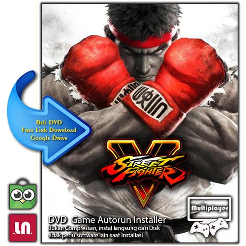 Jual Street Fighter V - PC DVD Game Fight - Google Drive - Kota Bandung - LynxNet | Tokopedia
