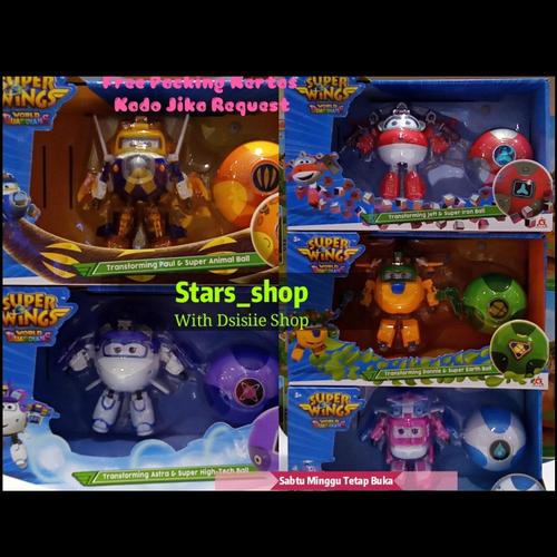 Jual Super Wings World Guardian Transforming Jett Donnie Dizzy Paul ...