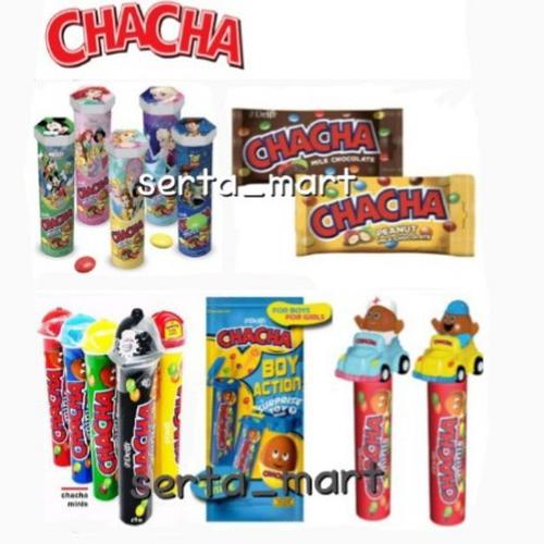Jual Chacha Minis Milk Chocolate / Peanut 40gr - Cha cha Minis Surprise ...