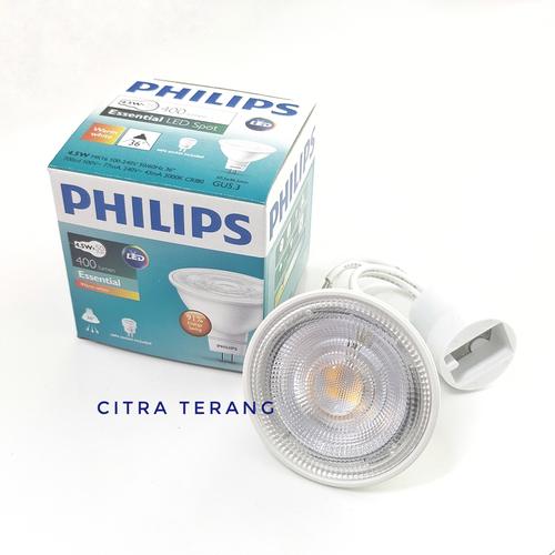 Jual Philips HALOGEN Essential LED Spot MR16 3W 4.5W 5W - Kuning, 4.5W 220V - Kota Semarang ...