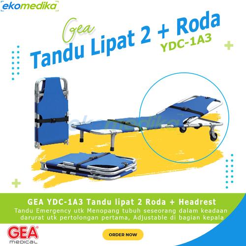 Jual Tandu Lipat + Roda / Castrol ( Folding Stretcher ) GEA YDC 1A3 ...