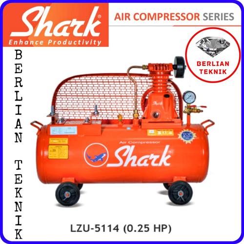 Jual Kompressor Angin Shark 1/4 HP (0.25 HP) LZU 5114 Air Compressor Unloading - Jakarta Barat ...