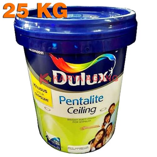 Jual Dulux PENTALITE CEILING White Supermatt 25 KG / Cat Plafon Gypsum ...