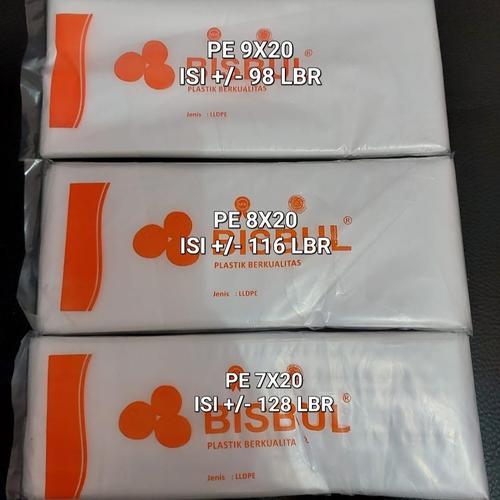 Jual Plastik Pe / Plastik Es Batu / Plastik Gula 7 x 20 8 x 20 9 x 20 ...