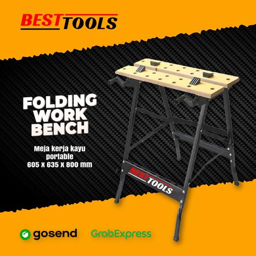 Jual Besttools Folding Work Bench / Workbench Meja Kerja Kayu Portabel ...