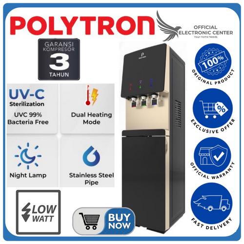 Jual POLYTRON DISPENSER GALON BAWAH PWC-778 UV PWC778 UV HYDRA UV-C ...