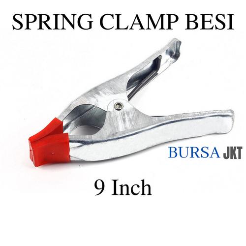Jual SPRING CLAMP BESI JEPIT PAPAN KAYU UJUNG KARET BAHAN STAINLESS - 4 ...