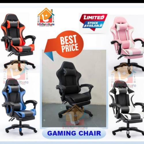 Promo SALE Promo Kursi Gaming Chair Recline + Hidrolik MK Cicil 0% 3x ...