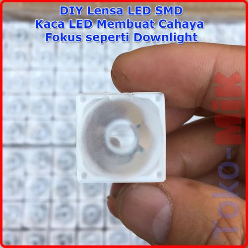 Jual DIY Lensa LED SMD HPL Kaca LED Cahaya Fokus seperti Lampu ...