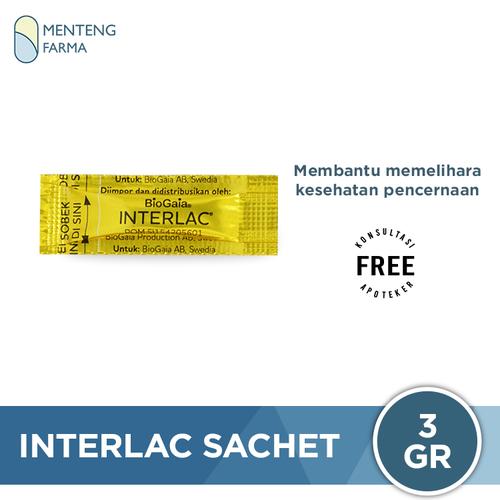 Jual Interlac Sachet 0.3 Gram - Suplemen Kesehatan Saluran Cerna Anak ...