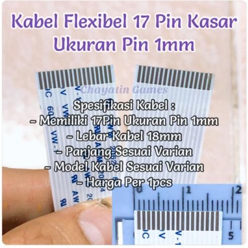 Jual Kabel Flexibel 17 Pin KASAR Panjang dan Model Varian - Ukuran Pin ...