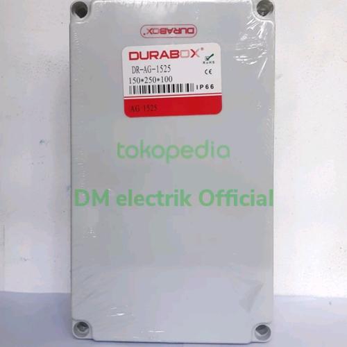 Jual Box Panel Plastik 150 250 x 100cm ABS + base plate / Junction BOX ...