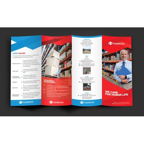 Jual Brosur Lipat 4 (Four Fold Brochure) - NON LAMINATING - Jakarta ...