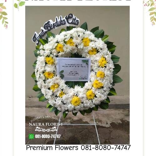 Jual bunga duka cita/standing duka cita/bunga duka/ rangkaian bunga ...