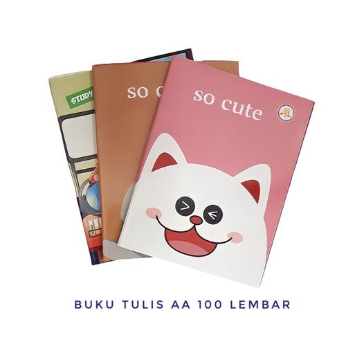 Jual Buku Tulis AA 100 Lembar 1 Pack Isi 5 Buku - Jakarta Barat - Johan ...