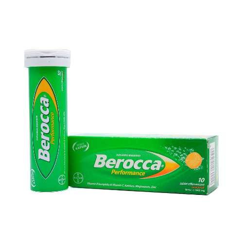 Promo Berroca Performance 10 Tablet Effervescent - Multivitamin Tubuh ...