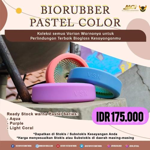 Jual Karet Pelindung Bioglass BIO RUBBER Original MCI VSN - Light Coral ...