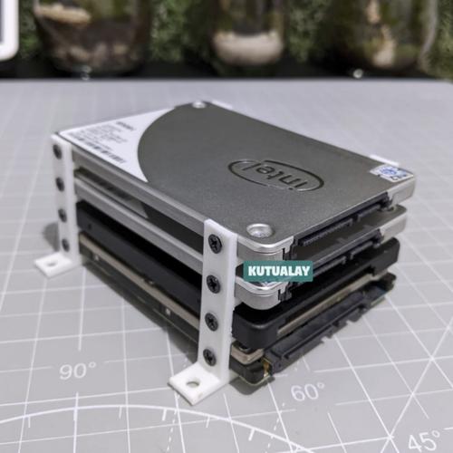 Jual Stand SSD / HDD 2.5’’ 4 Susun 2 Susun Mount Bracket Dudukan ...