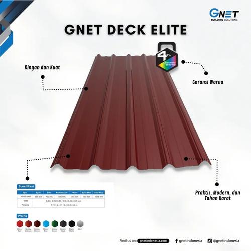 Jual Atap Galvalum Trimdeck Trimdek Spandek Merah Maroon 0.23mm - 6m ...